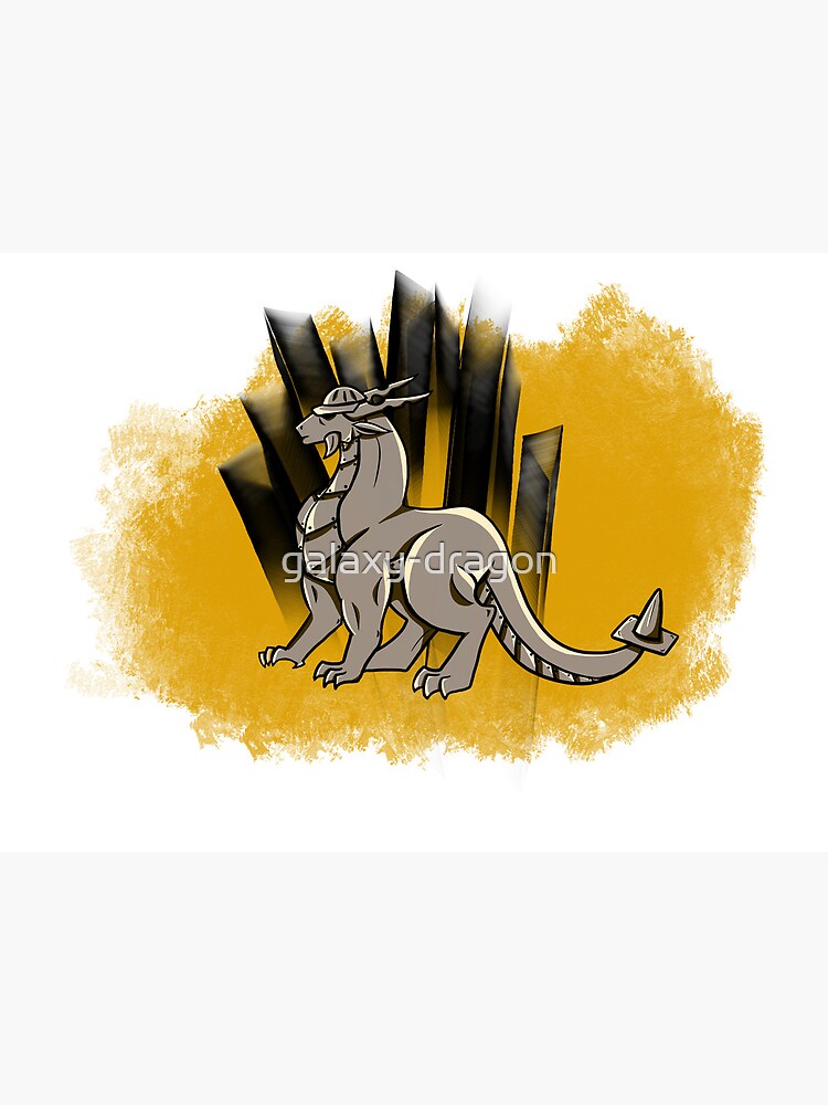 "Stone Construction Dragon" Art Board Print for Sale by galaxy-dragon ...