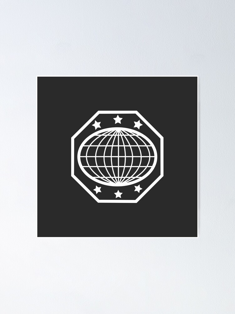 Póster for Sale con la obra «Logo de Guía Mayor Blanco Club de ...