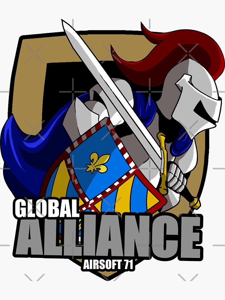 "airsoft-logo" Sticker by Wolf-Custom | Redbubble