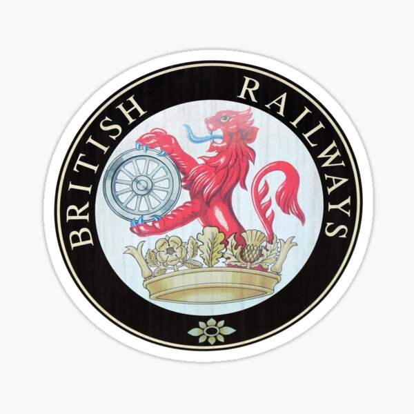 "British Railways Logo" Sticker for Sale by photoslot | Redbubble