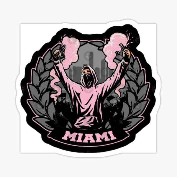 "INTER MIAMI ULTRAS" Sticker for Sale by LilyChris | Redbubble