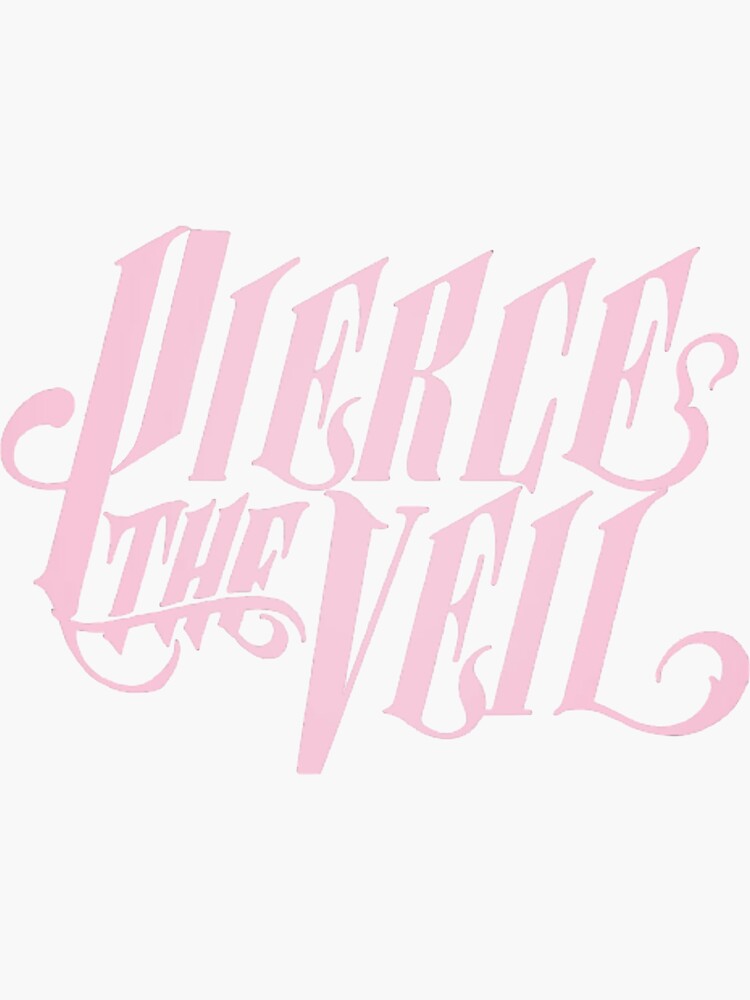 "Pastel Pink Logo" Sticker for Sale by SarahLovesBands | Redbubble