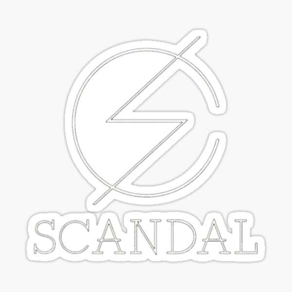 "Scandal Logo" Sticker for Sale by ShauDiamond | Redbubble