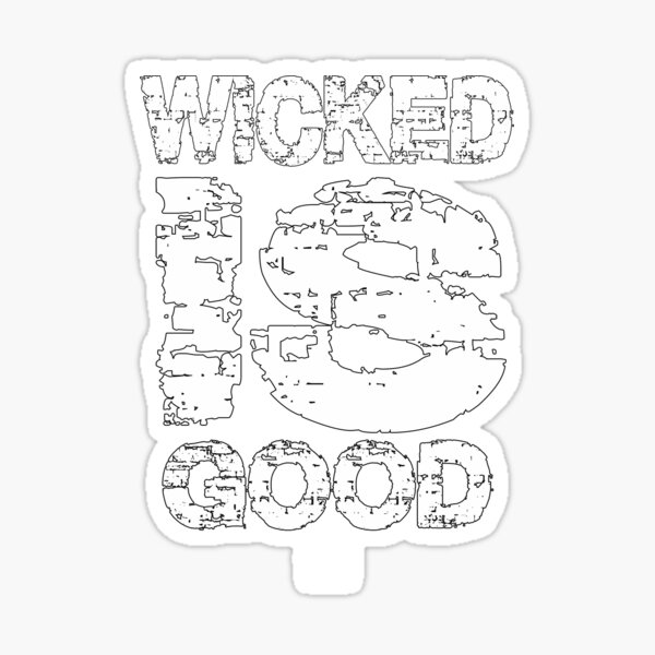 "The maze runner. Wicked is Good Tshirt" Sticker for Sale by Jonilargo ...