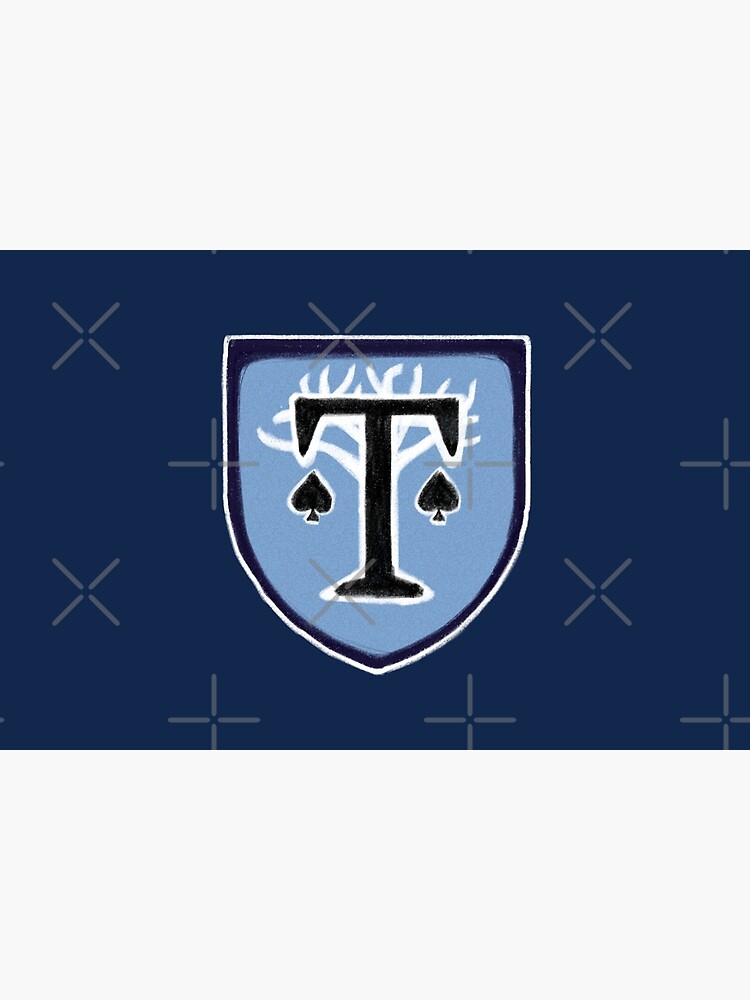 Truham Grammar School for boys logo (Heartstopper) | Bath Mat sold by ...