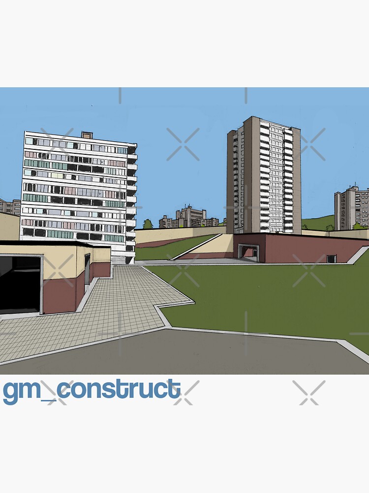 "gm_construct" Sticker for Sale by Kanubrius | Redbubble