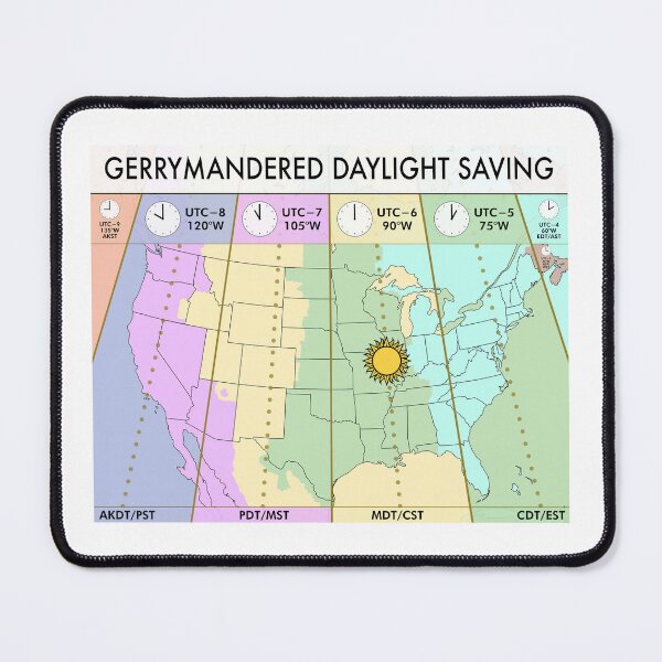Printable Standard Time Zones