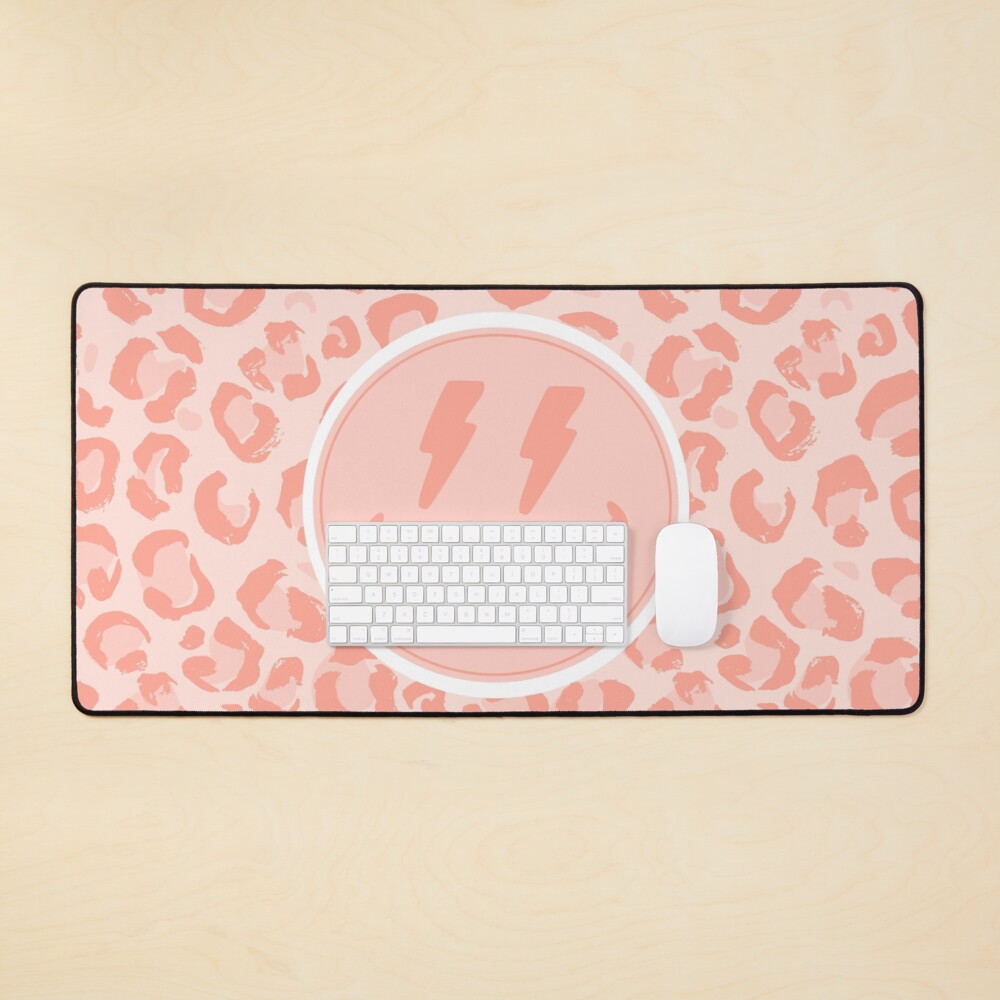 "Preppy School Supplies, Preppy, Aesthetic, Peach, Leopard Print, Smile ...