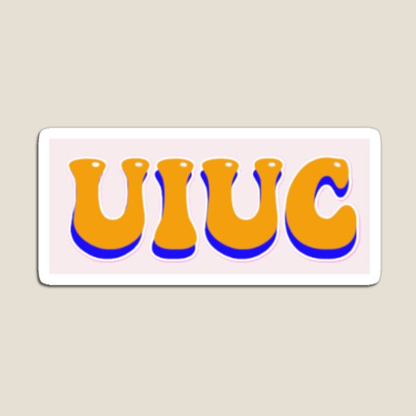 "uiuc " Magnet for Sale by lemoore3 | Redbubble