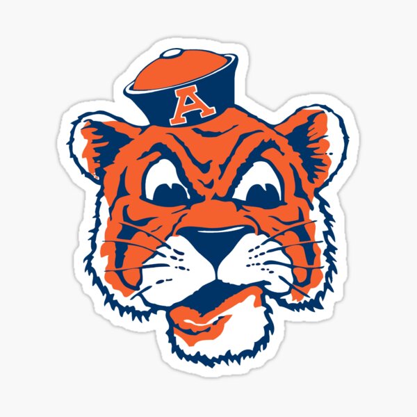 "Auburn Tiger" Sticker for Sale by abbyrileyyy | Redbubble