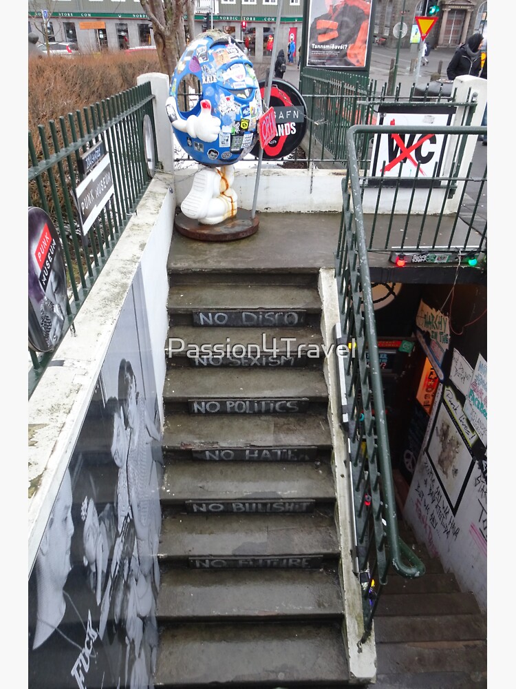 "Underground Punk Street Wear" Sticker for Sale by Passion4Travel ...