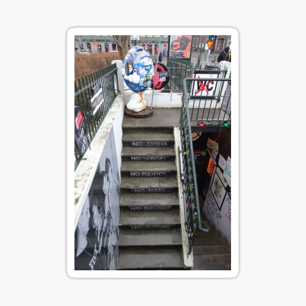 "Underground Punk Street Wear" Sticker for Sale by Passion4Travel ...