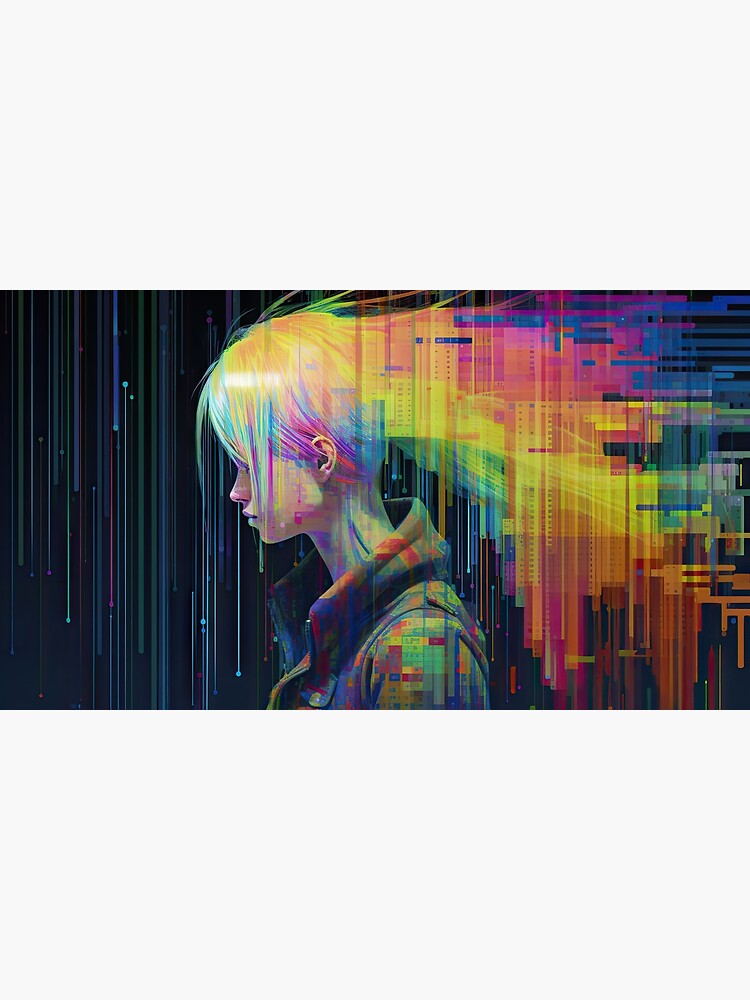 "She's Using A Sandevistan! - Cyberpunk Retro Anime Art" Canvas Print ...