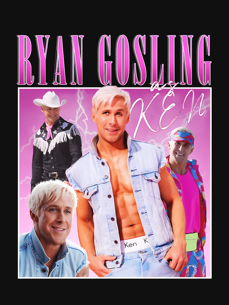 "Ryan Gosling Barbie Movie Fan Collage Cursed " Essential T-Shirt for Sale by AnthonyyTaylor ...