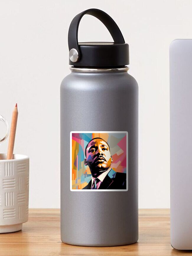 "Dr. Martin Luther King" Sticker for Sale by PuzzleGenie | Redbubble
