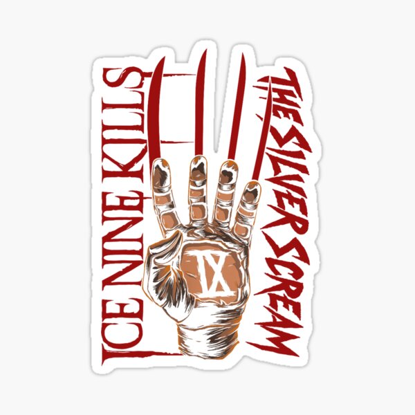 "Ice Nine Kills – The Sliver Scream Halloween" Sticker for Sale by ...