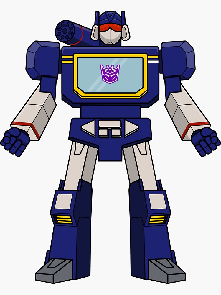 "Soundwave " Sticker for Sale by HellCreek6 | Redbubble