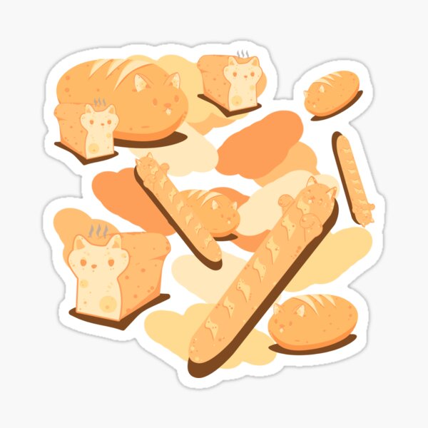 "Bakery Cats" Sticker for Sale by PBD-Offical | Redbubble