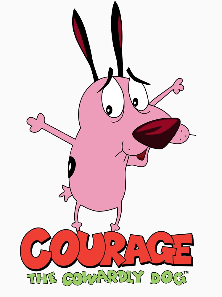Courage the cowardly dog Classic T-Shirt sold by Elephant Young | SKU ...