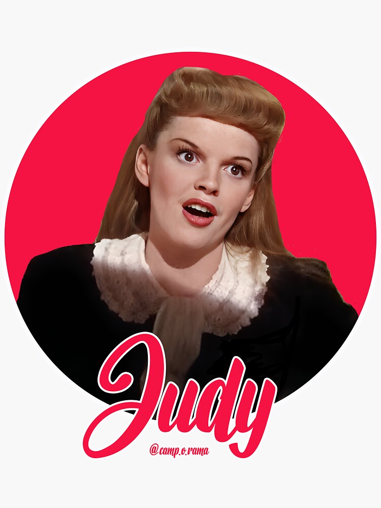 "Judy G" Sticker for Sale by Camp-o-rama | Redbubble