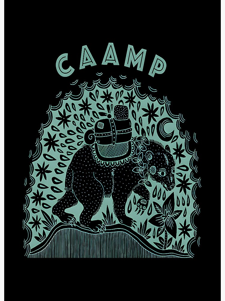 "Caamp bear " Art Board Print for Sale by scarlettarcher | Redbubble