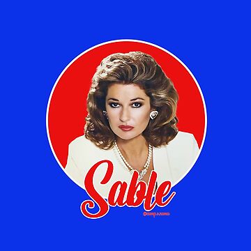 "Sable" Sticker for Sale by Camp-o-rama | Redbubble