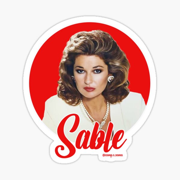 "Sable" Sticker for Sale by Camp-o-rama | Redbubble