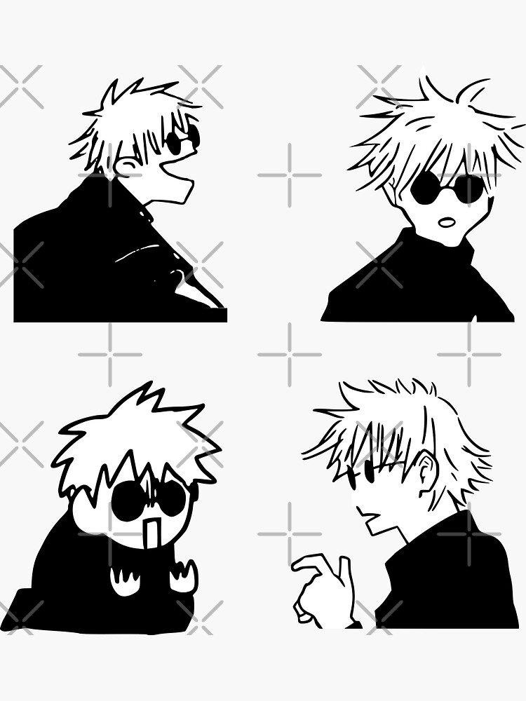 "Funny Gojo Funny Collection" Sticker for Sale by sandsgnn | Redbubble