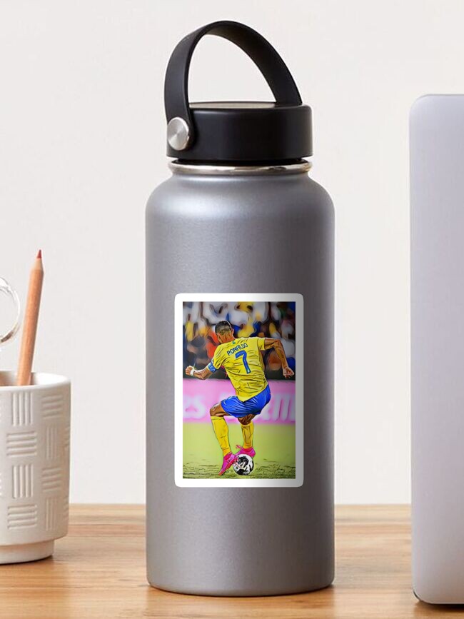 "Cristiano Ronaldo Al Nassr Poster" Sticker for Sale by footballrb2 ...