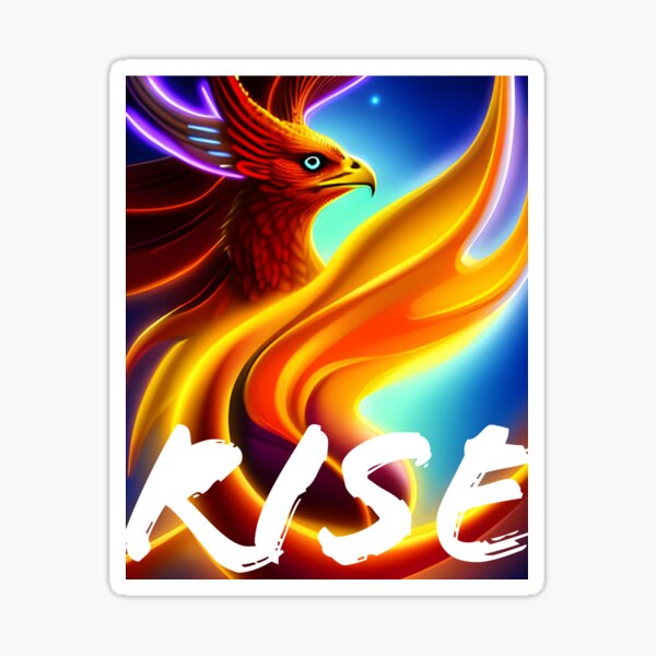 "Rise" Sticker for Sale by TLHawkins | Redbubble