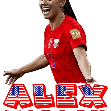 "Alex Morgan" Sticker for Sale by On Target Sports | Redbubble