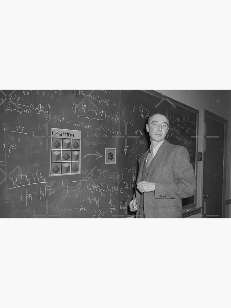 "Oppenheimer Minecraft tnt" Sticker for Sale by alprob123 | Redbubble