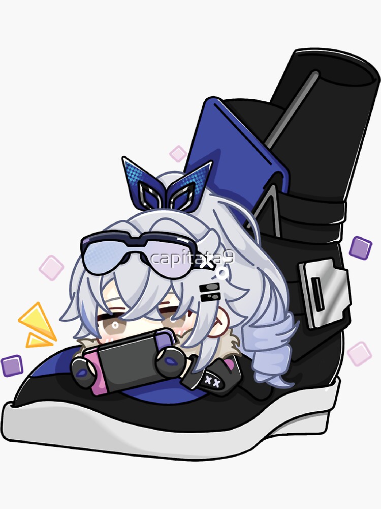 "Star Rail Silver Wolf" Sticker for Sale by capitata9 | Redbubble