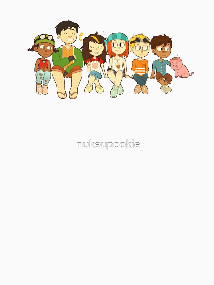 "MCSM Olivia Axel Petra Lukas Jesse Reuben" T-shirt by nukeypookie ...