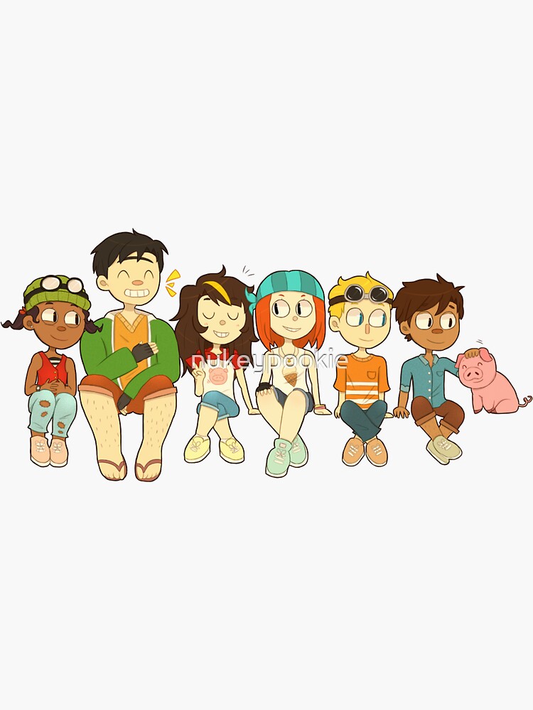 Pegatina «MCSM Olivia Axel Petra Lukas Jesse Reuben» de nukeypookie ...