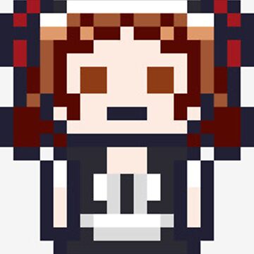 "Akane Taira Pixel Chibi - Danganronpa Another" Sticker for Sale by Mr ...