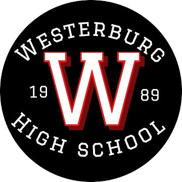 "Westerburg High School Round" Sticker for Sale by Sydneys-stuff ...