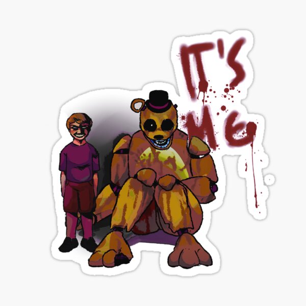 "Golden Freddy [Cassidy Version]" Sticker for Sale by KimberlyGB ...