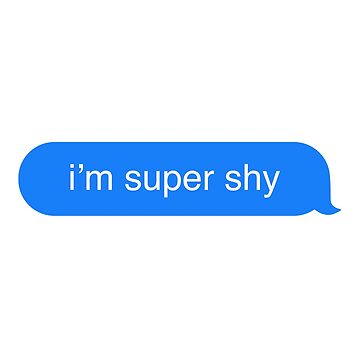 "NewJeans Super Shy Lyrics iMessage" Sticker for Sale by daisydreamland ...
