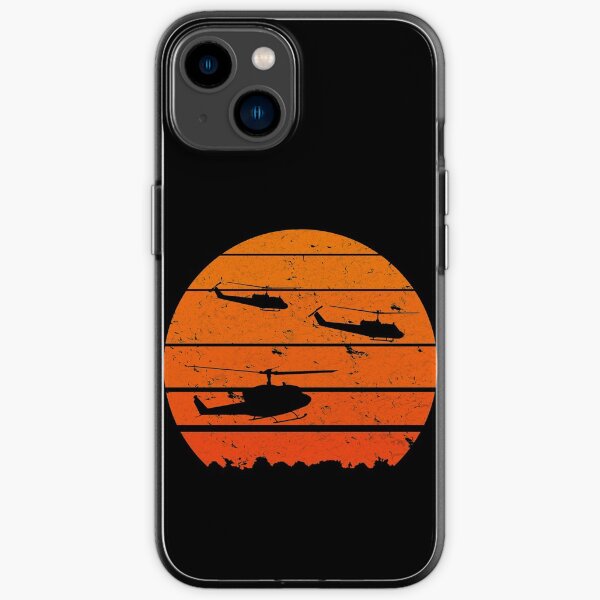 "A Huey Jungle Sunrise UH-1 Helicopter VietNam Retro Vintage Design ...