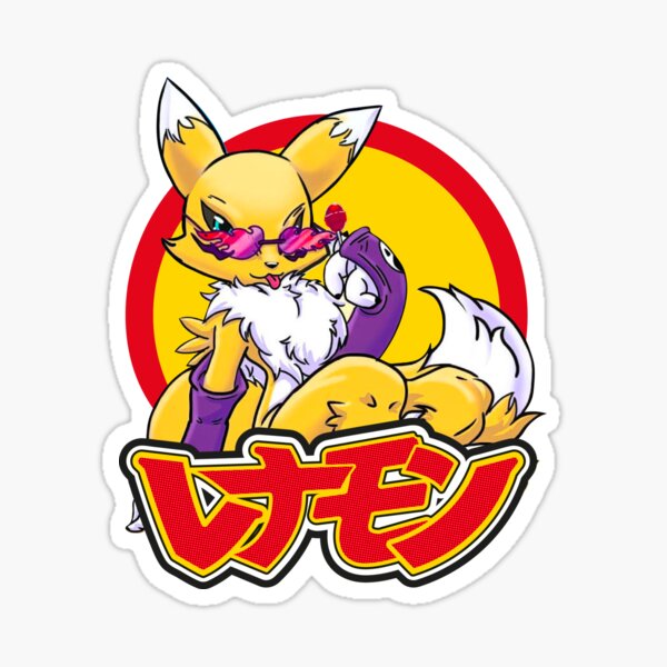 "RENAMON LOLLIPOP" Sticker by Dozerguy | Redbubble
