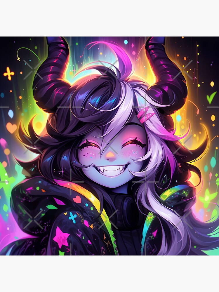 "Adorable Little Troll Anime Girl" Sticker for Sale by bubblegoth ...