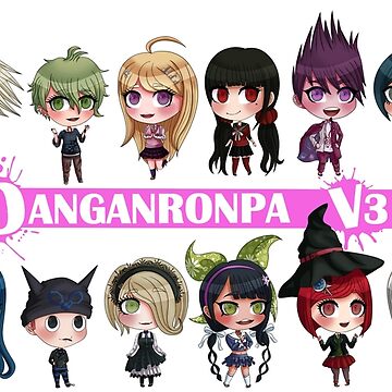 "Danganronpa V3 Chibis" Tapestry for Sale by TabithaAbadeer | Redbubble