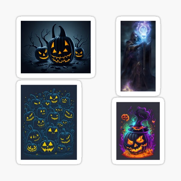 "Scary Sticker pack Halloween # 12" Sticker for Sale by Justmyideas ...