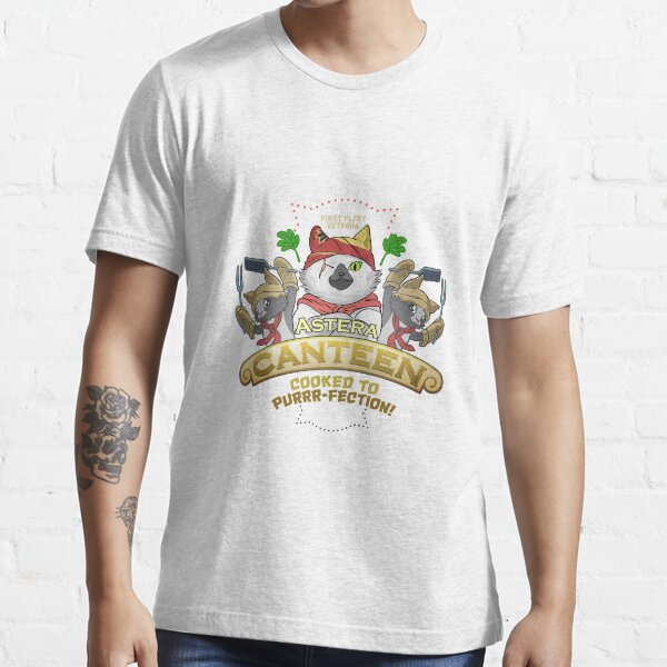 "Monster Hunter Palico Cat Meowscular Chef " T-shirt for Sale by ...
