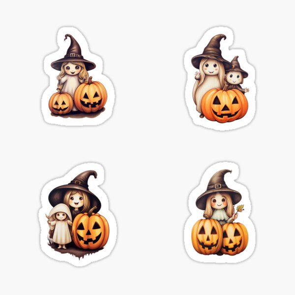 "Mini-Witches Sticker Pack" Sticker for Sale by ryansplan | Redbubble