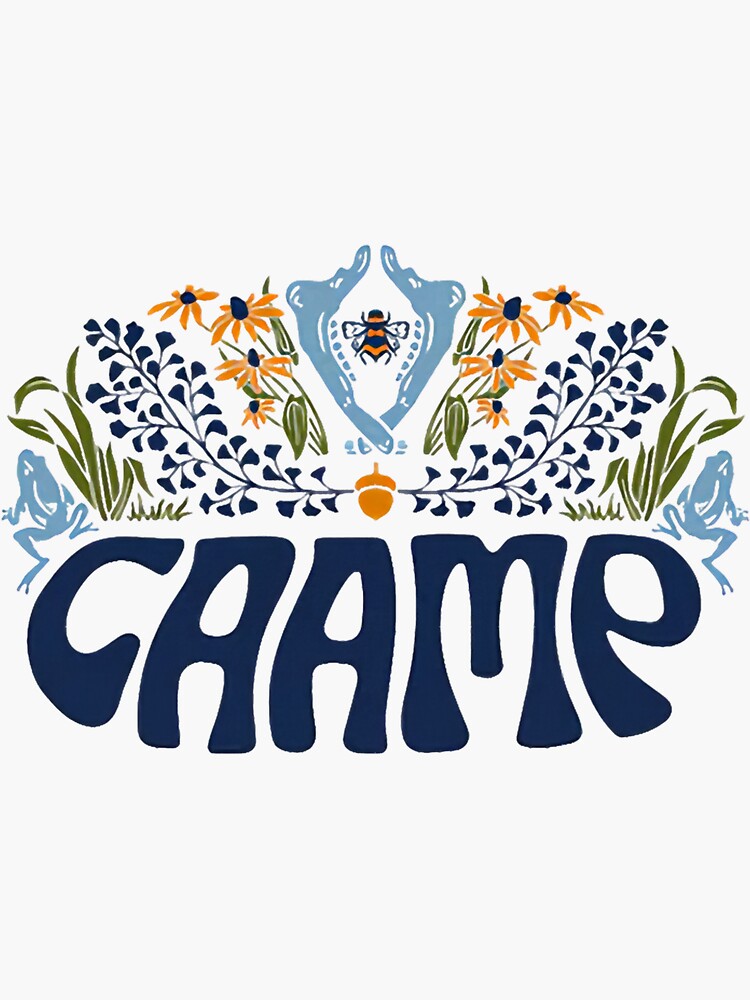 "Caamp Band 1 (1)" Sticker for Sale by ayeletzurers | Redbubble