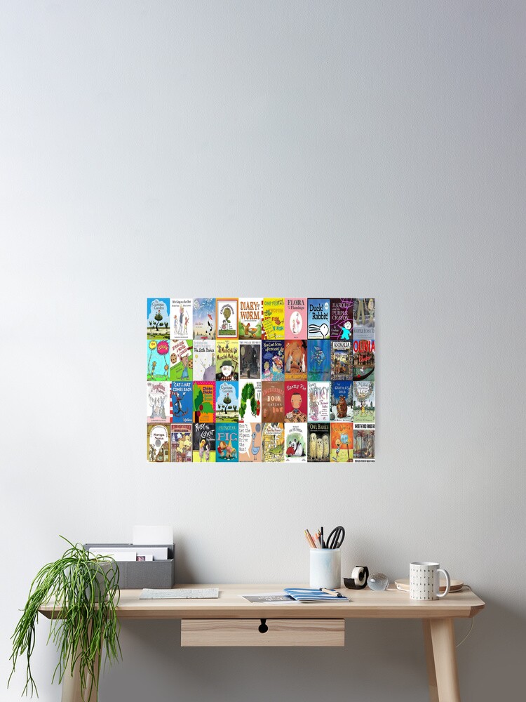 "Children Picture Book Covers " Poster for Sale by luv2right | Redbubble