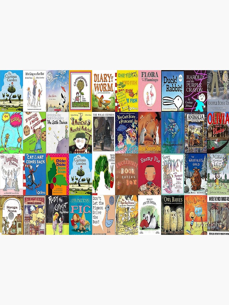"Children Picture Book Covers " Poster for Sale by luv2right | Redbubble