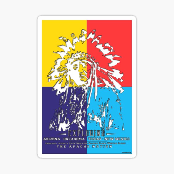 "Apache Nation" Sticker for Sale by comancha | Redbubble